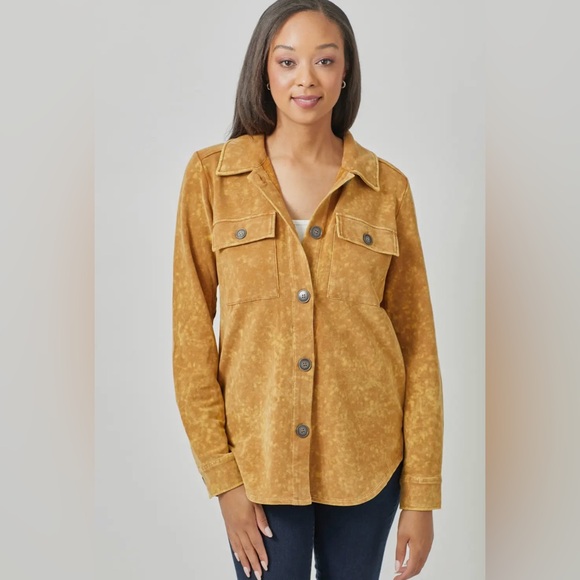 Mystree | Jackets & Coats | M2 New Mystree Mustard Vintage Wash ...